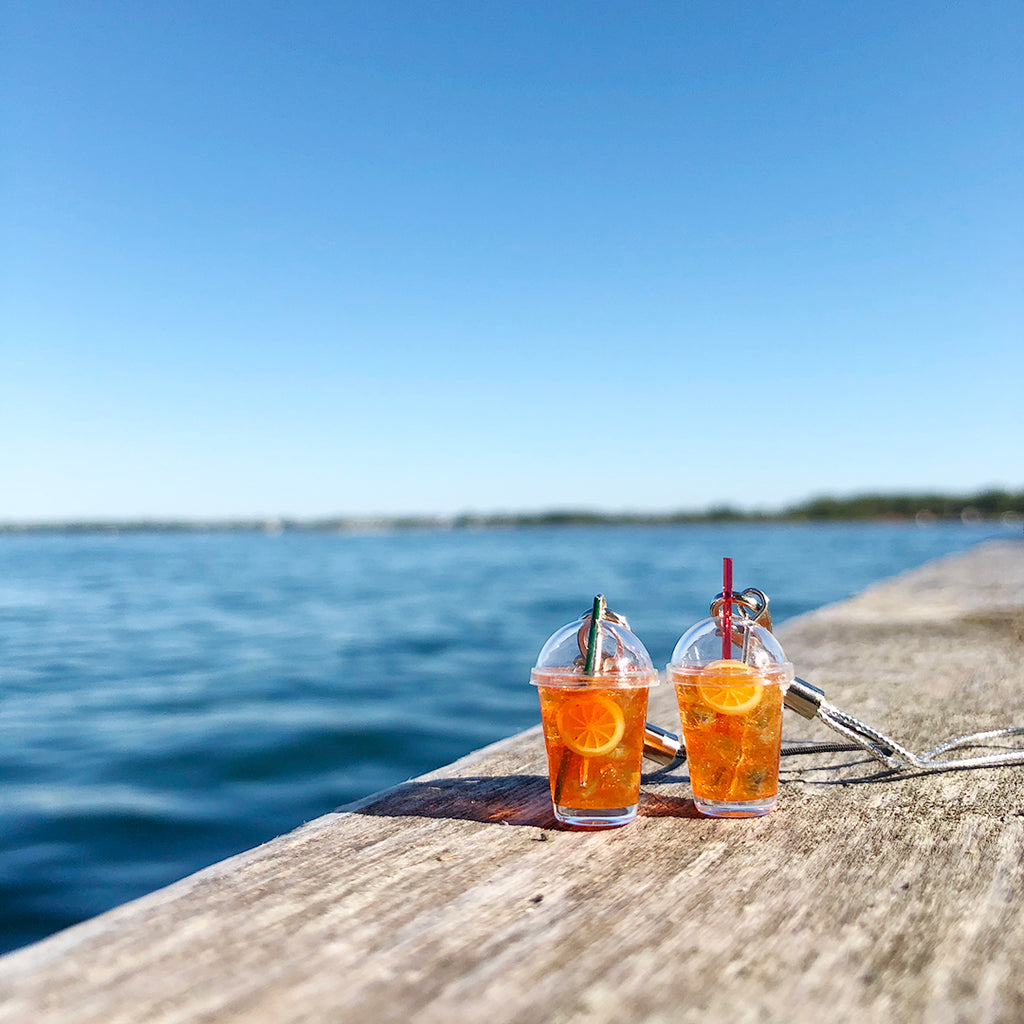 Iced Lemon Tea Keychain – Petite Workshop
